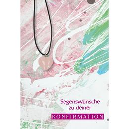 Gl&uuml;ckwunschkarte Segensw&uuml;nsche zu deiner Konfirmation (5 St&uuml;ck)
