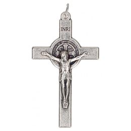 Benediktuskreuz aus Metall (1 St&uuml;ck)