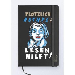 Notizbuch Pl&ouml;tzlich rechts? Lesen hilft!