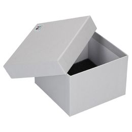 Geschenkschachtel 8,5 x 8,5 x 6 cm, grau (1 St&uuml;ck)