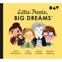 Little People, Big Dreams&reg; - Teil 1: Maria Montessori, Jane Goodall, Agatha Chri...