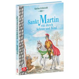 Sankt Martin ritt durch Schnee und Wind