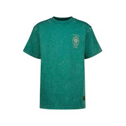 Vingino T-Shirt 'Heeno' Jungen Gr&ouml;&szlig;e 128 gold / gr&uuml;n