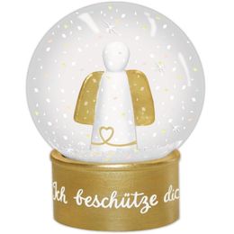 Glitzerkugel Schutzengel - Ich besch&uuml;tze dich