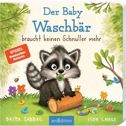 Der Baby Waschb&auml;r braucht keinen Schnuller mehr