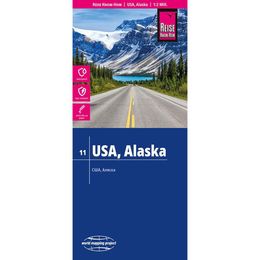 Reise Know-How Landkarte USA 11, Alaska (1:2.000.000)
