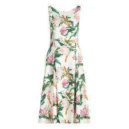 Vera Mont Damen Sommerkleid "Damen mit Kellerfalten", bunt, Gr. 38, Obermaterial: 90% Polyester, 10% Elasthan. Futter: 100% Polyester, Kleider