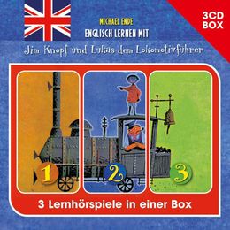 Englisch lernen mit Jim Knopf - 3-CD H&ouml;rspielbox