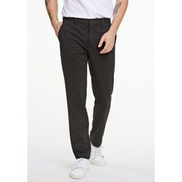 LINDBERGH Herren Stoffhose "Stoffhose Slim Fit", schwarz, Gr. S, unifarben, Obermaterial: 75% Polyester, 22% Viskose, 3% Elasthan. Futter: 100%