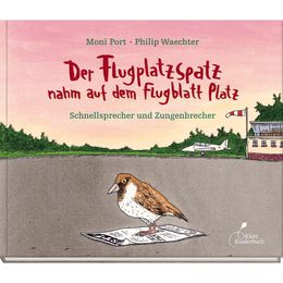 Klett Kinderbuch Der Flugplatzspatz nahm auf dem Flugblatt Platz