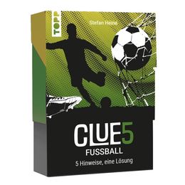 CLUE5 #Fu&szlig;ball. 5 Hinweise, nur eine L&ouml;sung. Das Trend-Quiz f&uuml;r deine Tasche