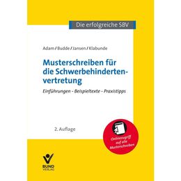 Musterschreiben f&uuml;r die Schwerbehindertenvertretung