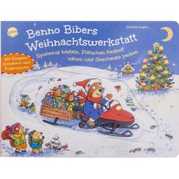 Benno Bibers Weihnachtswerkstatt. Spielzeug basteln, Pl&auml;tzchen backen, n&auml;hen und...