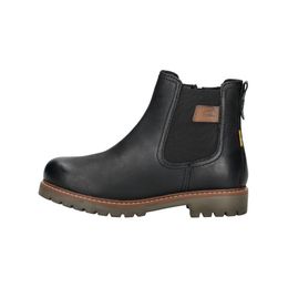 Camel Active Damen Stiefelette "Camel Active Stiefelette Leder", Gr. 39schwarz, Leder, Schuhe
