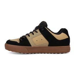 DC Shoes Herren Sneaker "PURE WNT", Gr. 47schwarz, gum, Leder, Synthetik, Schuhe, winterized, wasserdicht, Winterschuhe