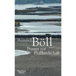 Frauen vor Flu&szlig;landschaft