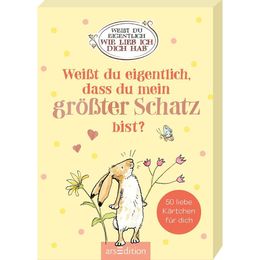 Wei&szlig;t du eigentlich, dass du mein gr&ouml;&szlig;ter Schatz bist?