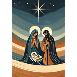 Weihnachtskarte - Heilige Familie (6 St&uuml;ck)