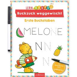 Lernraupe - Ruckzuck weggewischt! Erste Buchstaben