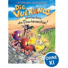 Die Vulkanos vertreiben die Drachenechse!