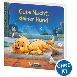 Gute Nacht, kleiner Hund!