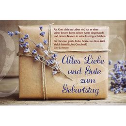 Gru&szlig;karte &raquo;Alles Liebe und Gute zum Geburtstag&laquo;
