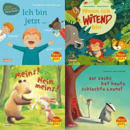 Carlsen Verlag Maxi-Pixi-Box 89: Gl&uuml;cklich, traurig, schlecht gelaunt (4x5 Exemplare)