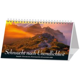 Aufstellkalender &raquo;Sehnsucht nach Unendlichkeit 2026&laquo;