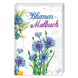 Blumen-Malbuch