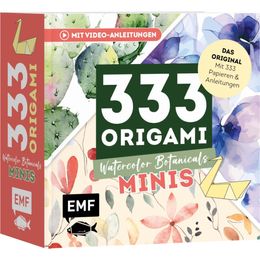333 Origami Minis - Watercolor Botanicals