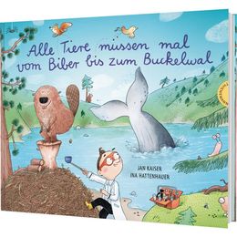 Alle Tiere m&uuml;ssen mal - vom Biber bis zum Buckelwal