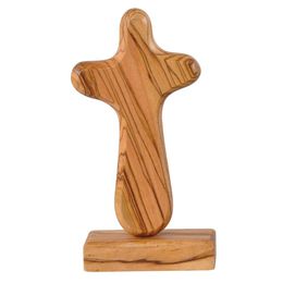 Olivenholz Standkreuz