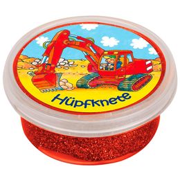 H&uuml;pfknete mit Bagger-Motiv