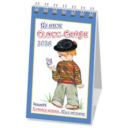 Kalender &raquo;Kleine Clown-Gr&uuml;&szlig;e 2026&laquo;