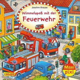 Carlsen Verlag Maxi Pixi 319: VE 5 Wimmelspa&szlig; mit der Feuerwehr (5 Exemplare)