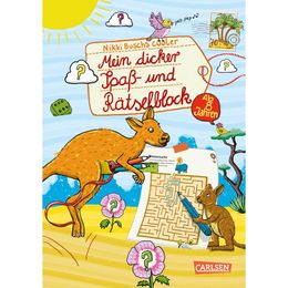Carlsen Verlag R&auml;tselspa&szlig; Grundschule: Mein dicker Spa&szlig;- und R&auml;tselblock
