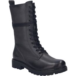 Josef Seibel Damen Stiefel "Melinda 29, asphalt", Gr. 42, grau, Obermaterial: 100% Rindsleder Leather cow., Schuhe