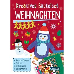 Carlsen Verlag Bastelset f&uuml;r Kinder: Kreatives Bastelset: Weihnachten 2025
