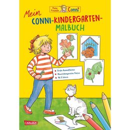 Carlsen Verlag Conni Gelbe Reihe (Besch&auml;ftigungsbuch): Mein Conni-Kindergarten-Malbuch