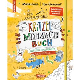 Carlsen Verlag #buch4you: Dein unglaubliches Kritzel-Mitmach-Buch