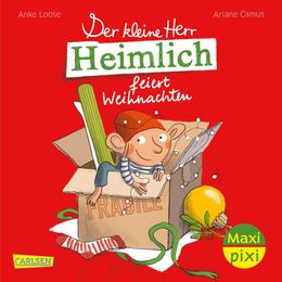 Carlsen Verlag Maxi Pixi 479: VE 5: Der kleine Herr Heimlich feiert Weihnachten (5 Exemplare)