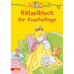 Carlsen Verlag Conni Gelbe Reihe: R&auml;tselblock f&uuml;r Kuscheltage