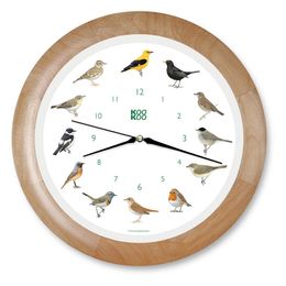Wanduhr &raquo;Heimische Singv&ouml;gel&laquo;