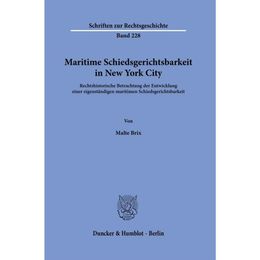 Maritime Schiedsgerichtsbarkeit in New York City