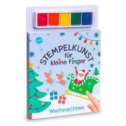 Stempelkunst f&uuml;r kleine Finger. Weihnachten