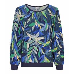 Damen-Shirt &raquo;Bl&auml;tterdruck&laquo;