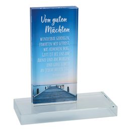 Glasstele &raquo;Von guten M&auml;chten&laquo;