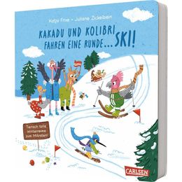 Carlsen Verlag Kakadu und Kolibri fahren eine Runde ... Ski!