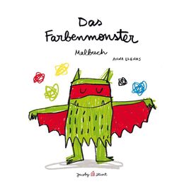 Das Farbenmonster Malbuch