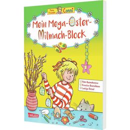 Carlsen Verlag Conni Gelbe Reihe (Besch&auml;ftigungsbuch): Mein Mega-Oster-Mitmach-Block